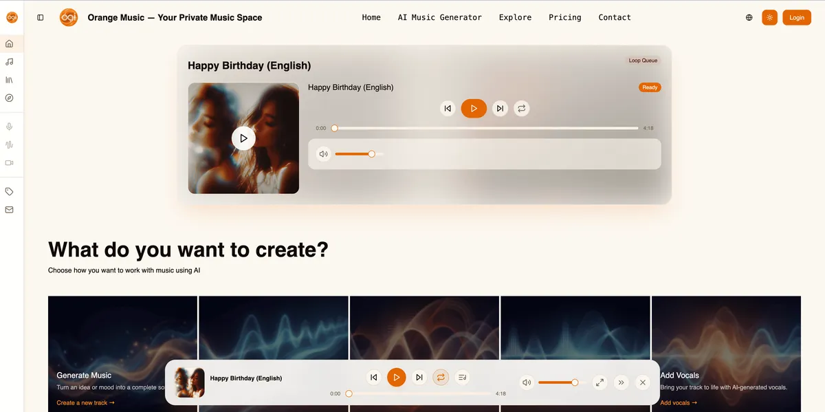 Orange Music | OpenHunts