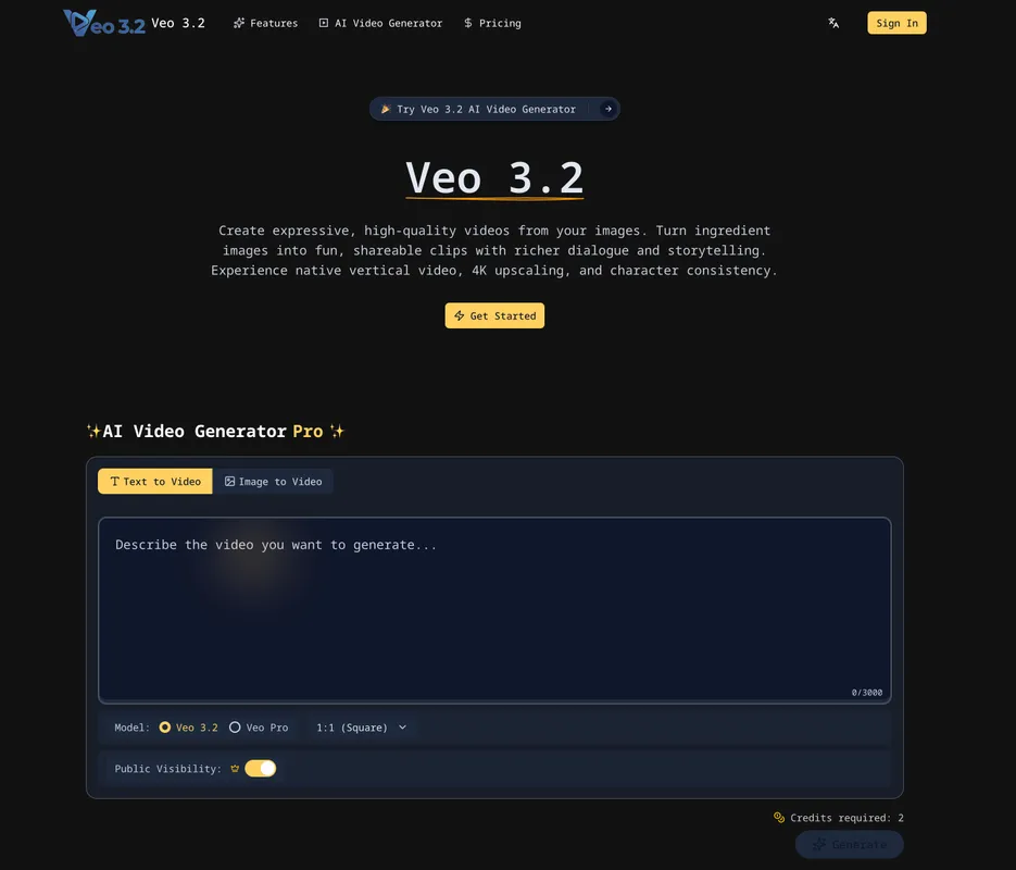 Veo 3.2 – Reviews, Alternatives & Pricing | OpenHunts
