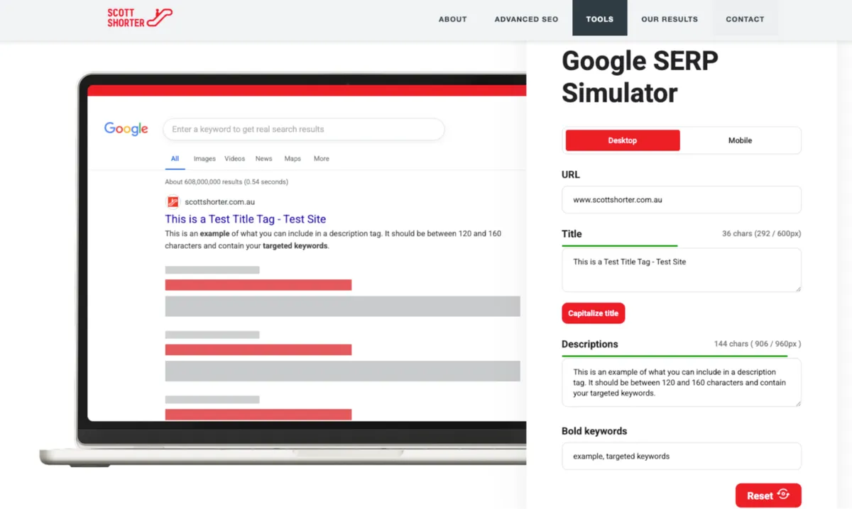 Google SERP Simulator – Reviews, Alternatives & Pricing | OpenHunts